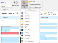Be more productive using Outlook's Color Categories