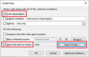 Create Rules to Automatically Sort Incoming Mail in Outlook